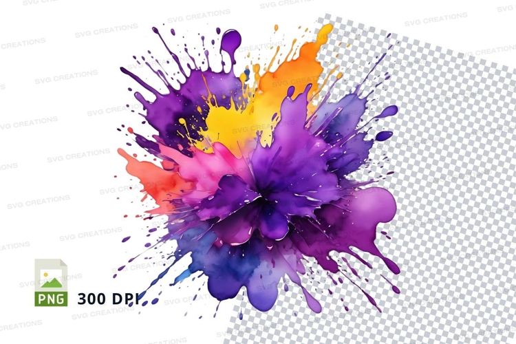 Colorful paint splash (6510113)