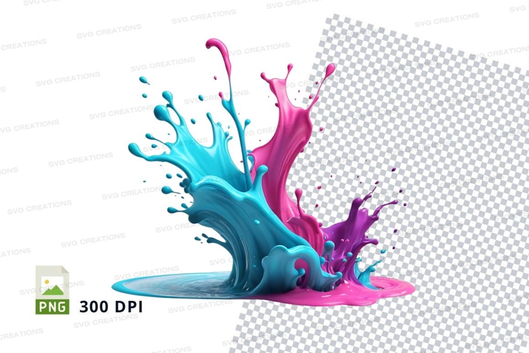 Colorful paint splash (6513242)