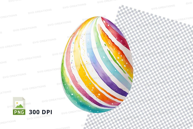Rainbow easter egg (6518610)