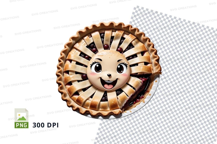 Cartoon lion face pie clipart png
