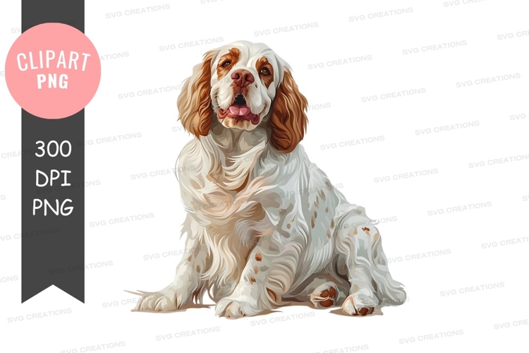Clipart png of a cocker spaniel