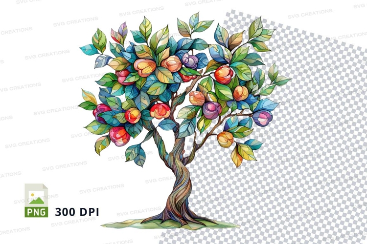 Fruit tree clipart png (6538320)