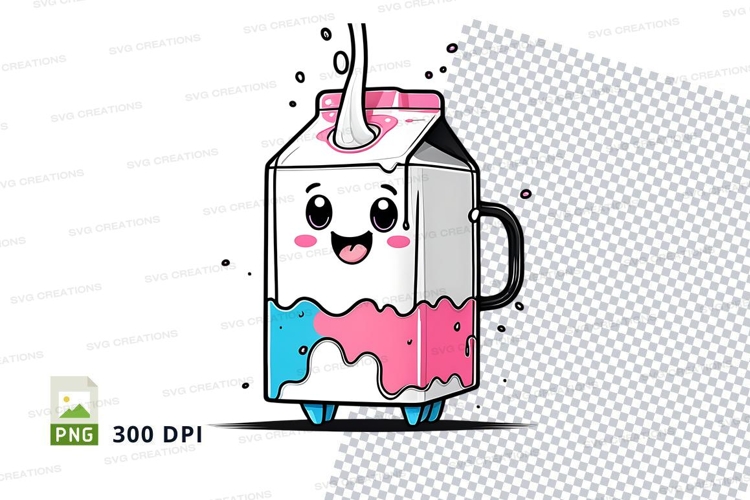 Cartoon milk carton clipart png (6560959)