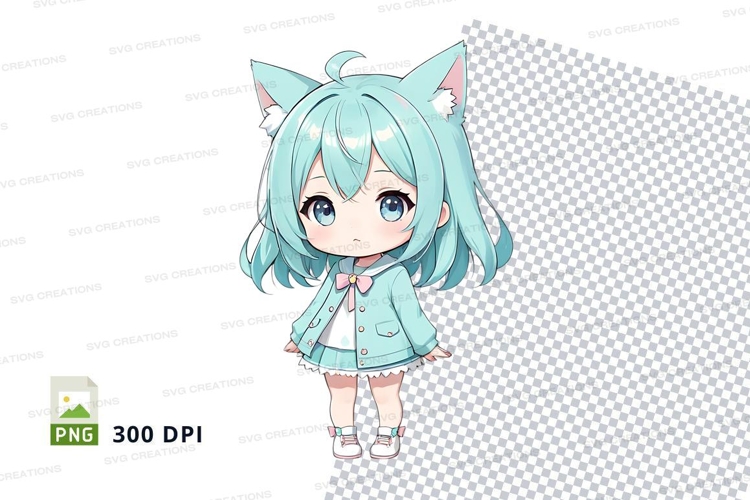 Anime character clipart png (6563936)