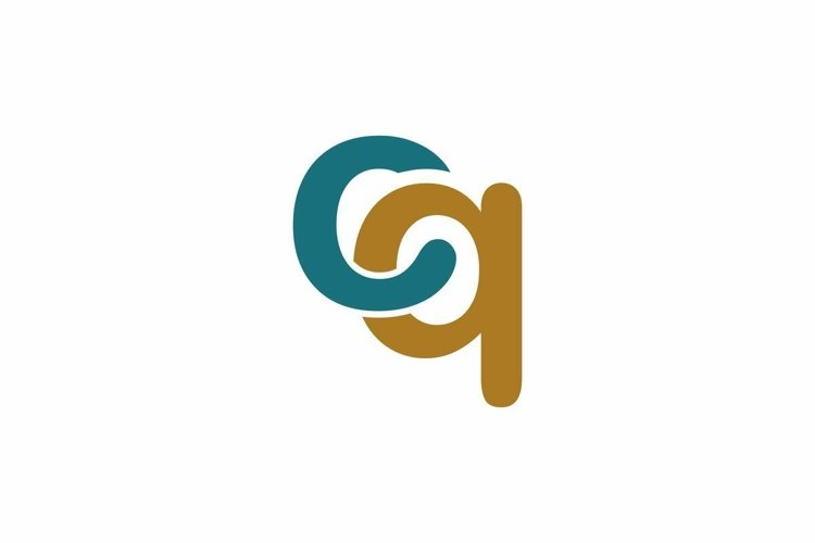 CQ logo design vector template (3712474)