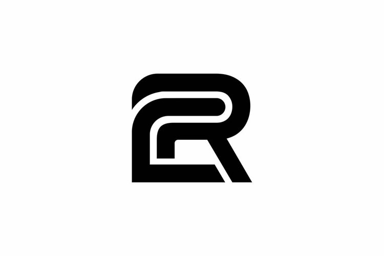 CR RC Logo design vector template (3712513)