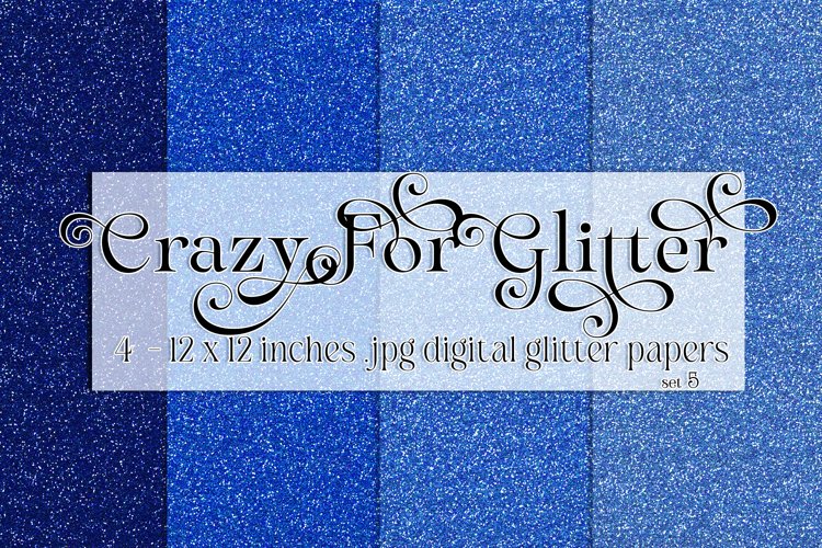 Glitter Papers, Glitter Backgrounds, Blue Glitter Papers