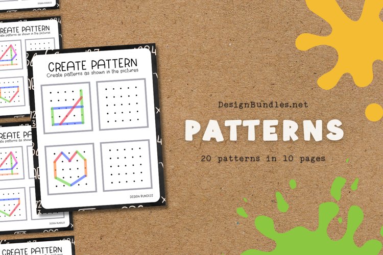 Create Colorful Pattern Educational Bundle