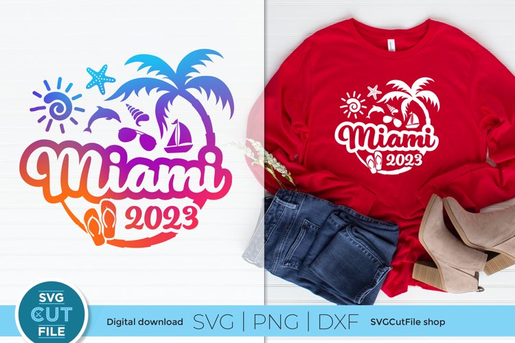 Miami Svg | Design Bundles