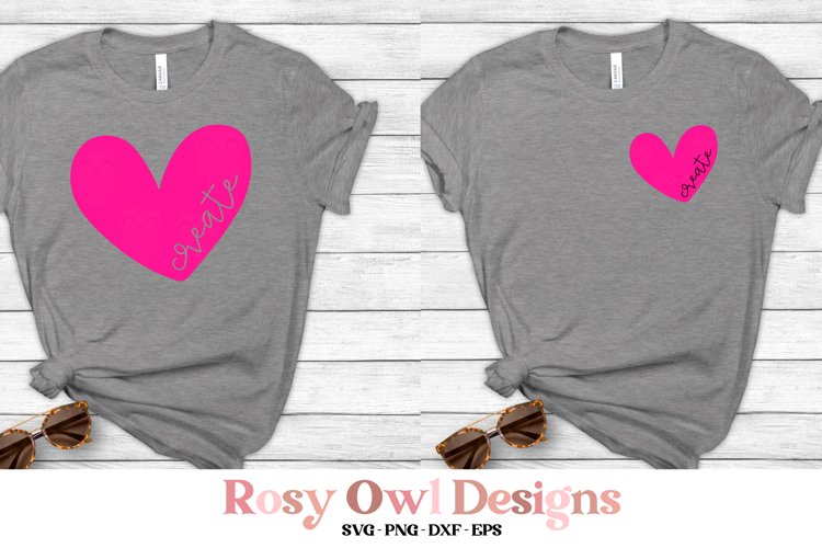 Creative Heart SVG, Create SVG, Makers, Craft Life, Crafting