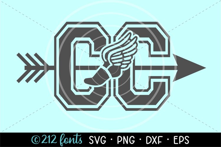 Cross Country Svg | Design Bundles