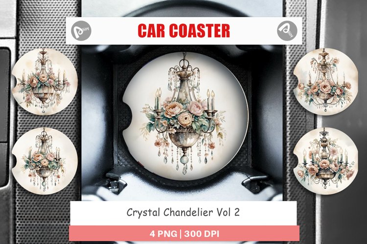 Car Coaster Crystal Chandelier (5173889)