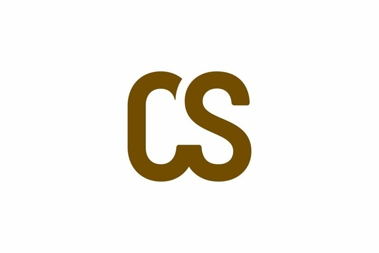 CS logo design vector template (3712536)