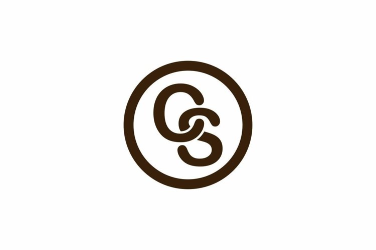 CS logo design vector template (3712544)