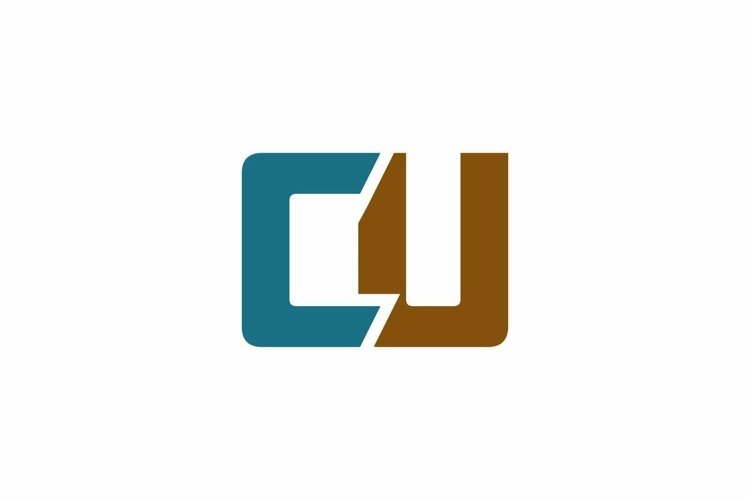 CU logo design vector template (3712612)