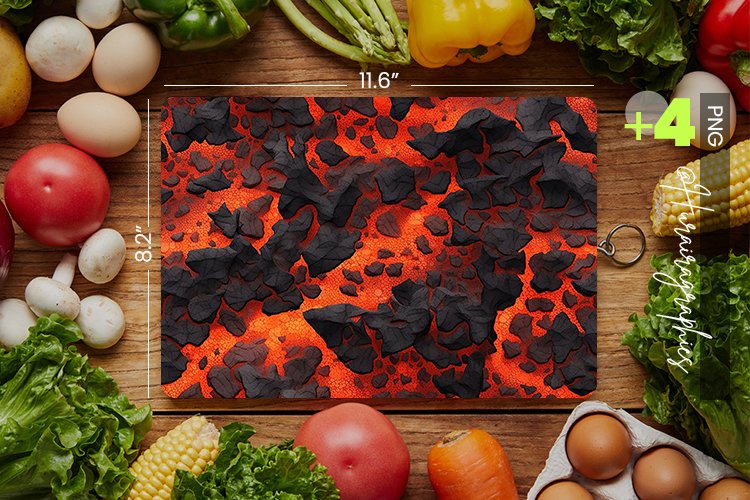 Lava Cutting Board Design - 04 Variations (4629095)