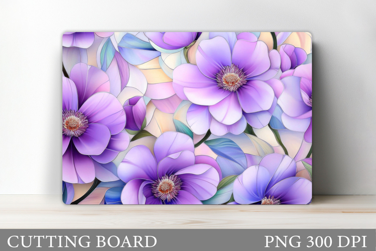Floral Cutting Board Design. Flowers Cutting Board (5283032)
