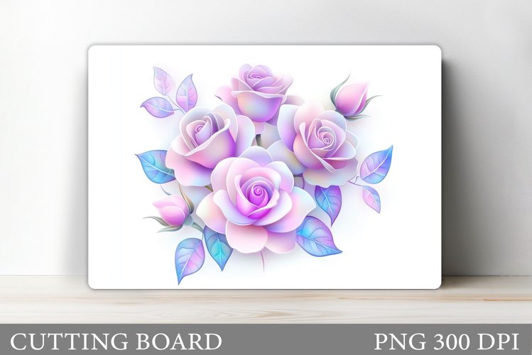 Roses Cutting Board Design. Flowers Cutting Board (5226982)