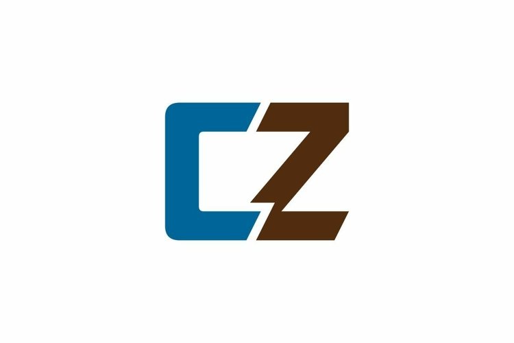 CZ logo design vector template (3712821)