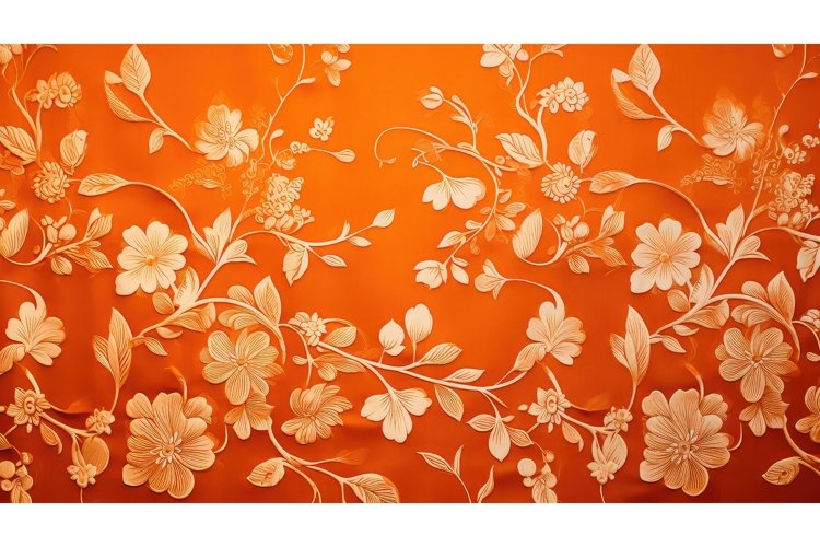 abstract pattern orange background