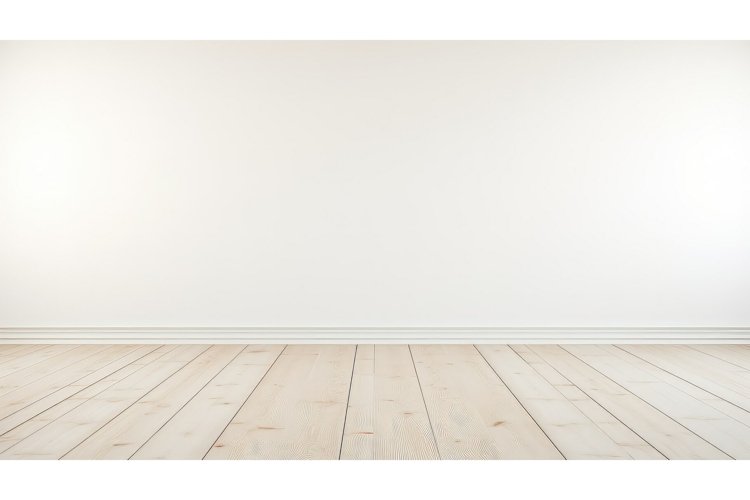 minimalist floor white background