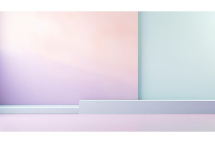 minimalist abstract studio background