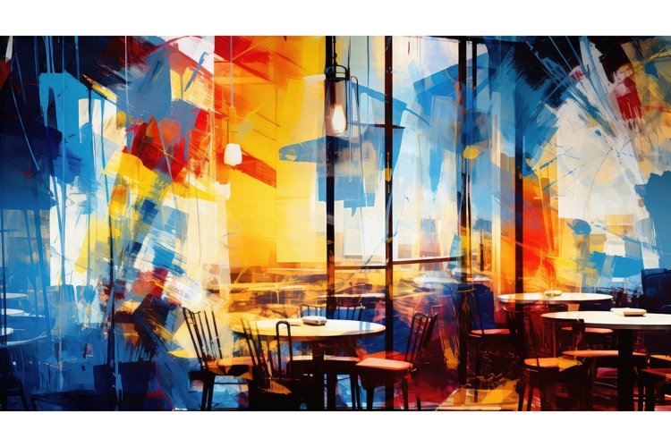 design abstract restaurant background (3930054)