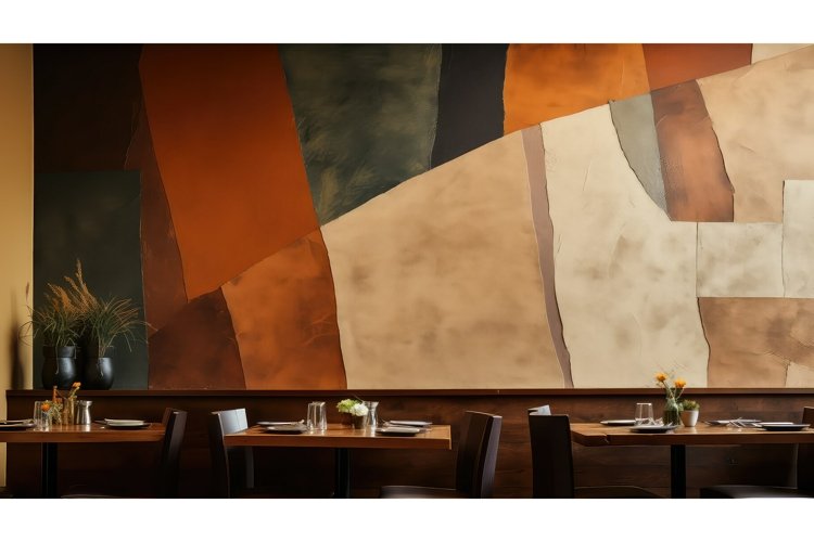 vibrant abstract restaurant background (3933011)