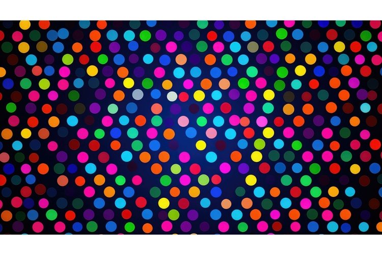 abstract trendy dots background