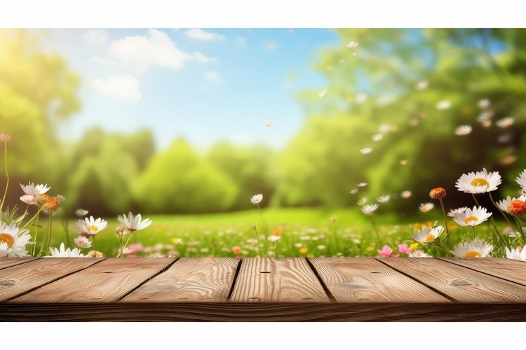 flowers poster spring background