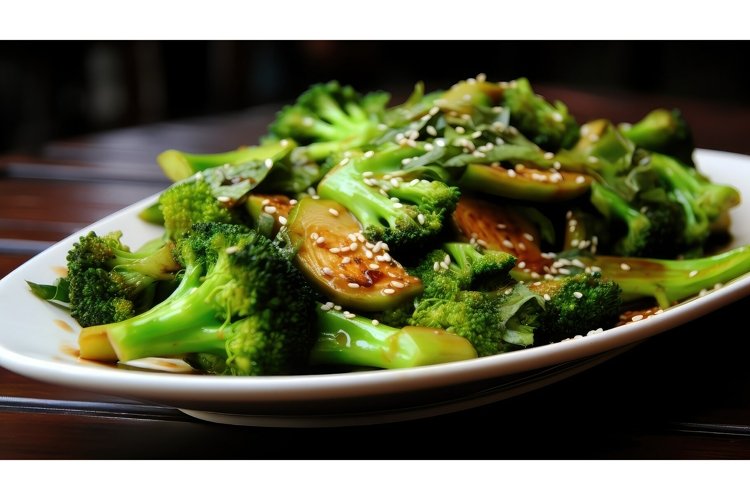 plant green vegan food broccoli ai generated