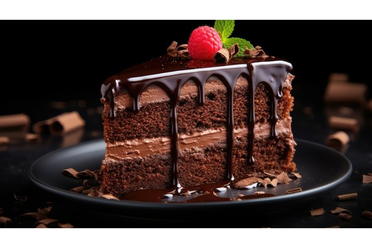 mouthwatering tasty vegan food decadent ai generated