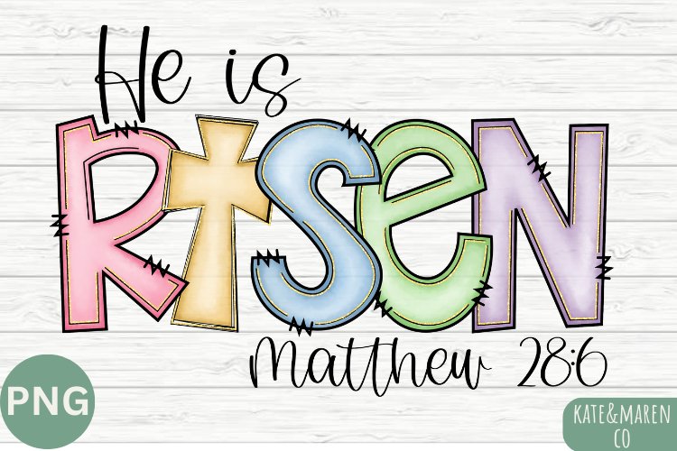 He Is Risen PNG | Easter PNG | GirlEaster (3338182)