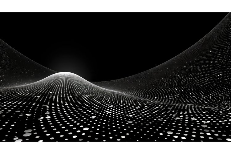 design digital dots background ai generated (3892081)