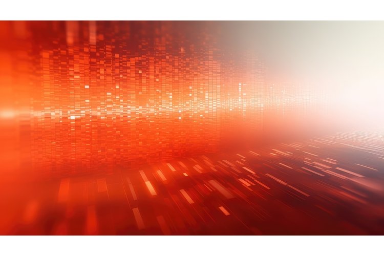 software code digital background ai generated