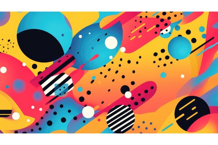 design graphic dynamic background ai generated