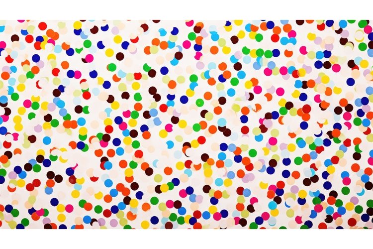cheerful bright dots background ai generated (3957780)