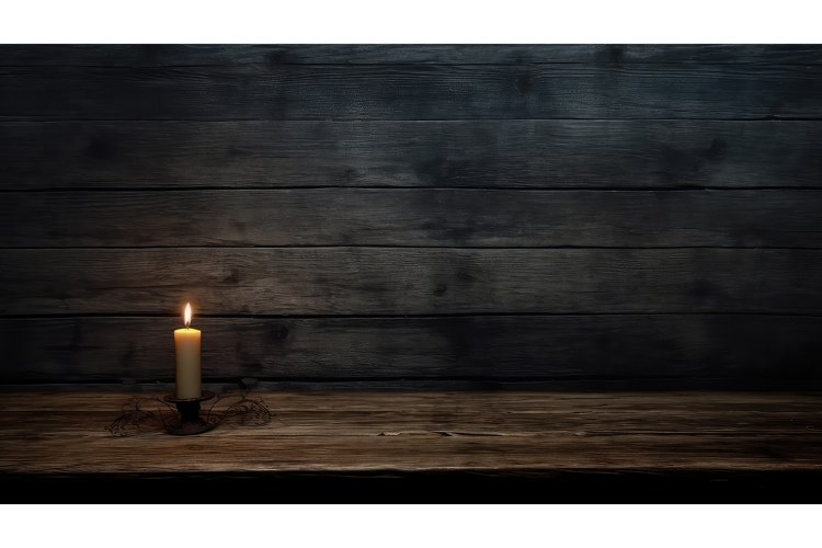 void dark empty background ai generated