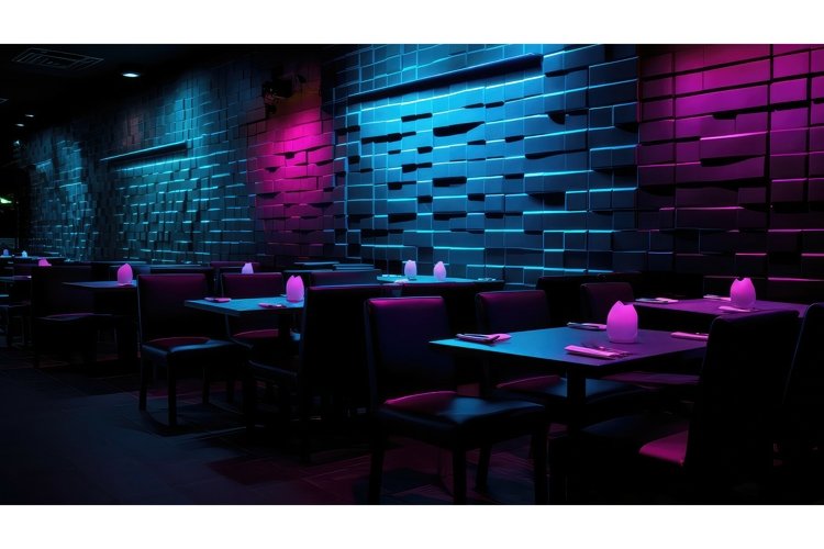 mood dark restaurant background (3973112)