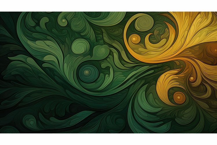 decorative abstract ornament background (3978448)