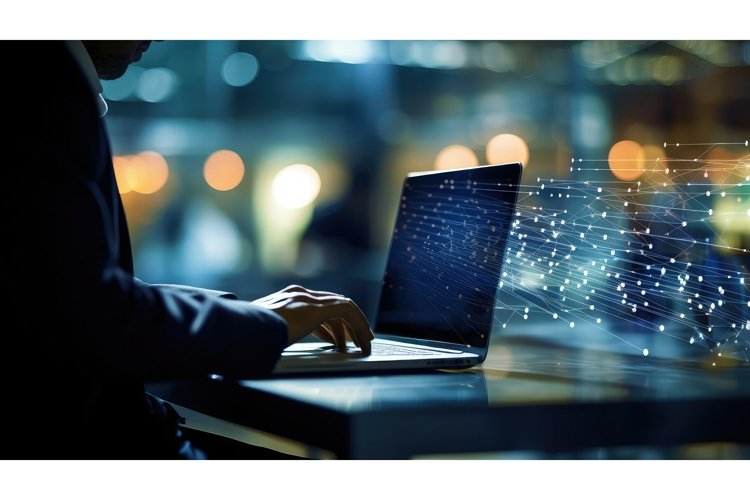 broadband net technology background (3999186)