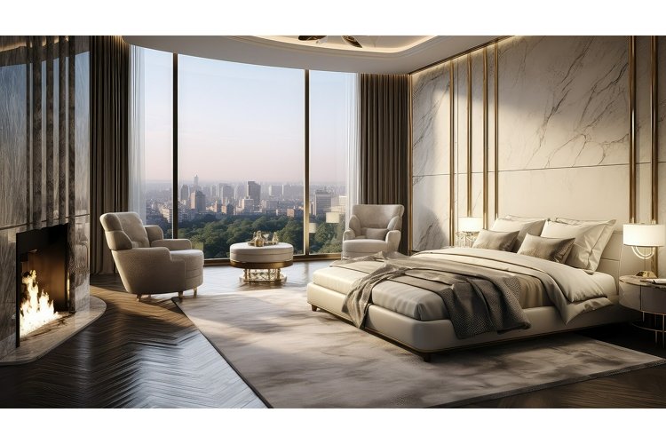 sophisticated luxury room background