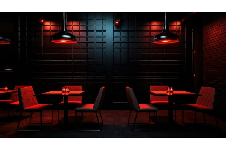 dim dark restaurant background (4030610)