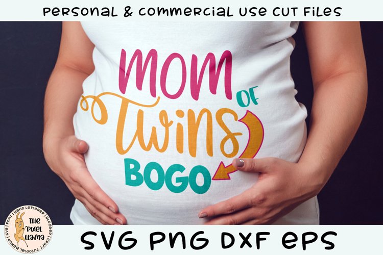 Twin Mom Svg | Design Bundles
