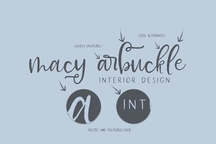 Farmhouse Country Rustic Cursive Font - Free Font of The Week | Font ...