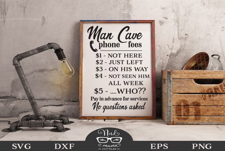 Man Cave Sign | Design Bundles