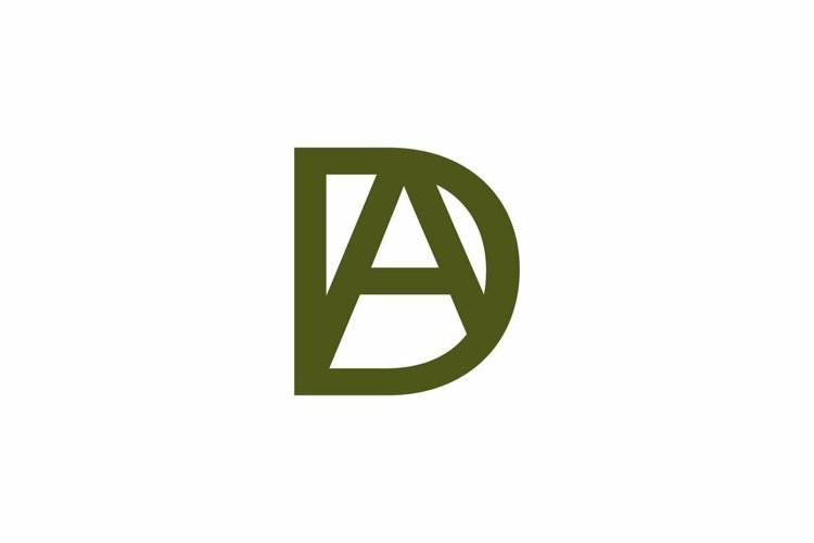 DA AD Logo design vector template (3713228)