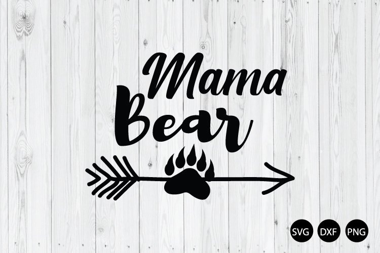 Mama Bear SVG, Mothers Day SVG (523872)