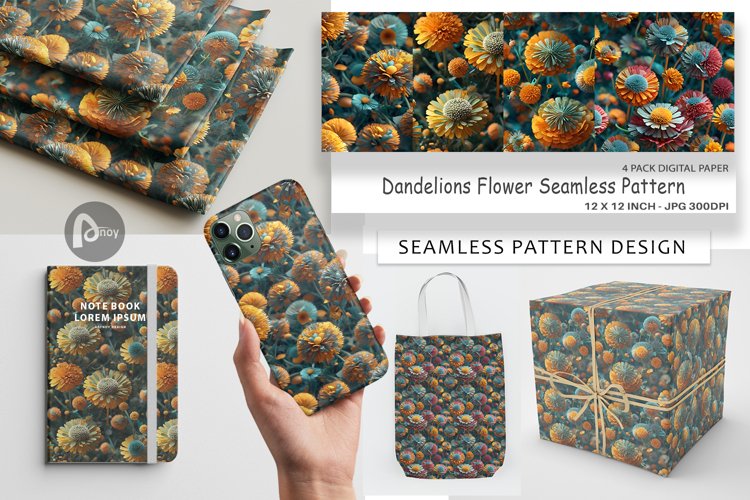 Floral | Digital Paper Seamless Pattern