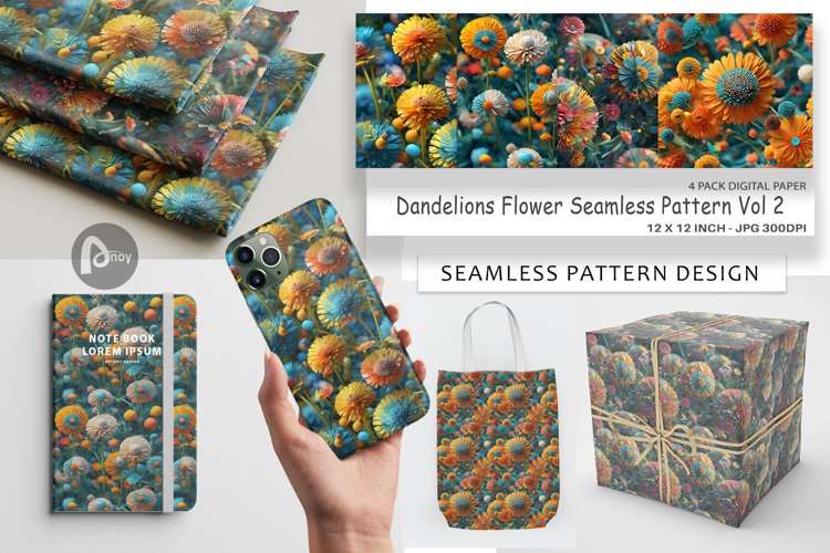 Floral | Digital Paper Seamless Pattern
